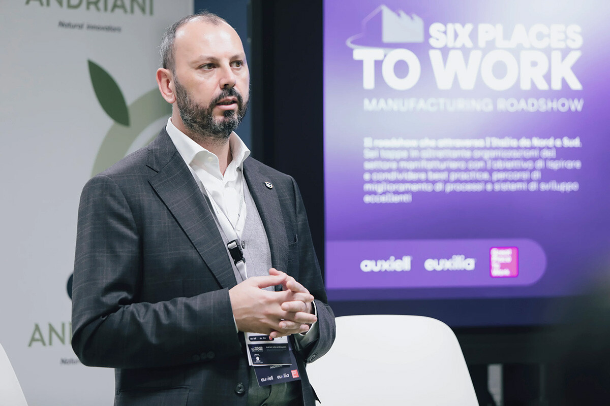 Six Places To Work: Manufacturing Roadshow - Andriani